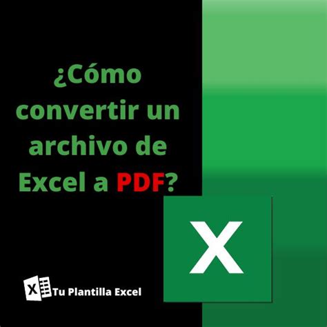 Convertir De Excel A Pdf Rápido En 2025 ️