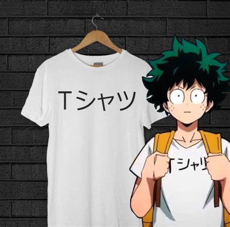 Izuku Midoriya T Shirt Anime Inspired Outfits Anime Shirt Anime Outfits