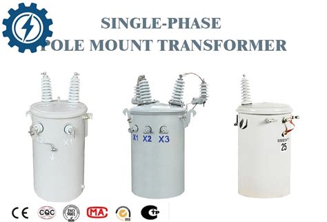 Single Phase Pole Mounted Distribution Transformer Withhigh Voltage