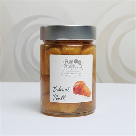 Babà Al Rhum In Vasetto Punto Freddo Gelateria