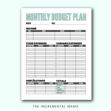 Basic Budget Worksheet Pdf Printable Worksheets