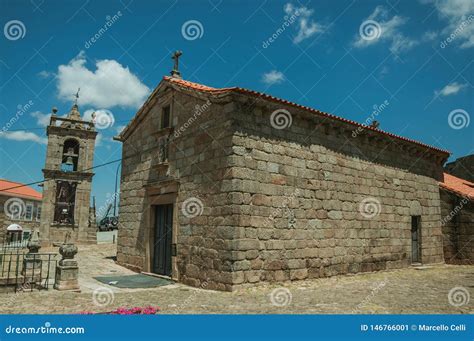 Medieval Chapel Made Of Stone And Bell Tower Editorial Photo Image Of