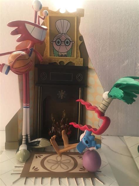Fosters Home For Imaginary Friends Set Of 3 Statues Bloo Mac Eduardo
