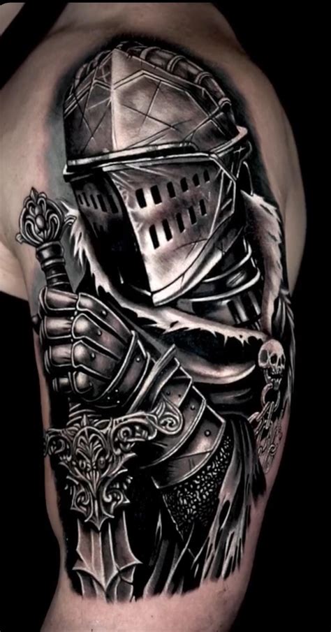 Knight Armor Tattoo Dark Knight Reputable Medieval Armor Tattoo