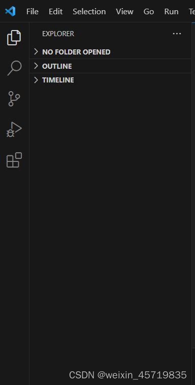 Vscode左侧面板没有open Editors Csdn博客 Vscode左侧面板没有open Editors Csdn博客