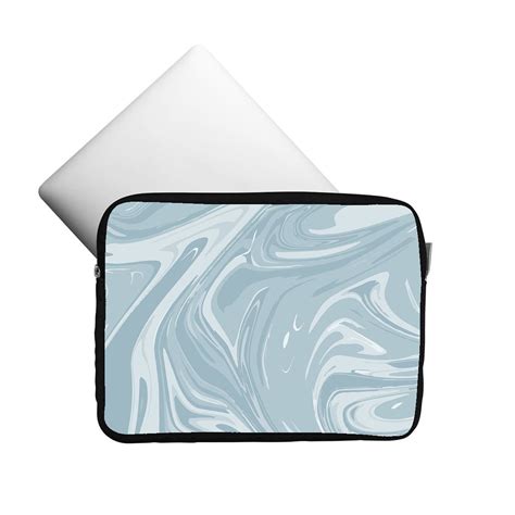 Capa Case Pasta Notebook Ate 173 Polegadas Marmorizado Azul Madeiramadeira