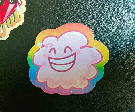 Bfdi 2 5 Vinyl Sticker Pack 1 Grassy Ruby Flower Etsy
