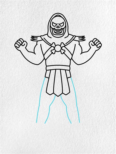 How To Draw Skeletor Helloartsy