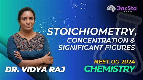 Stoichiometry Concentration And Significant Figures Neet Ug Chemistry