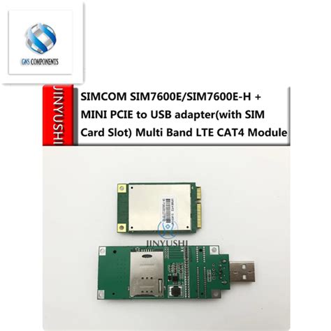 China Preço baixo JINYUSHI para SIMCOM SIM7600E SIM7600E H MINI PCIE para adaptador USB com