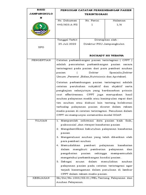 Spo Penulisan Cppt Edit Pdf