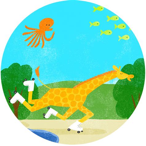 Mika Ohmori Illustration Imagine That For Dot Magazine