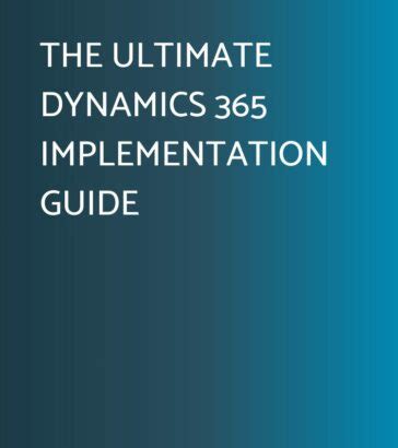 The Ultimate Dynamics Implementation Guide Pragmatiq