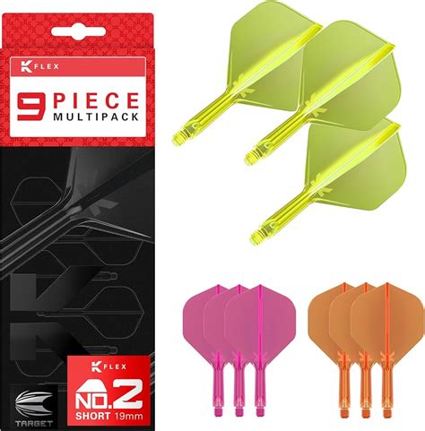 Kflex Target Darts K Flex Integrated And Shafts Medium Stem 33mm No