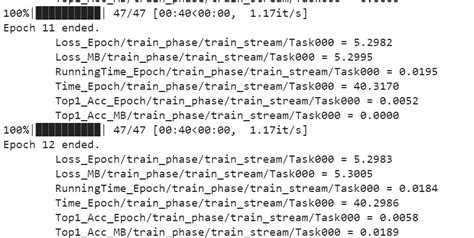 training using cub dataset and cifar10 not learning · continualai