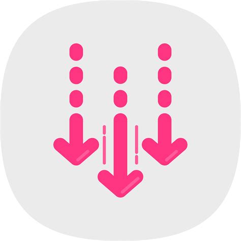 Decrease Flat Curve Icon 41687331 Vector Art At Vecteezy