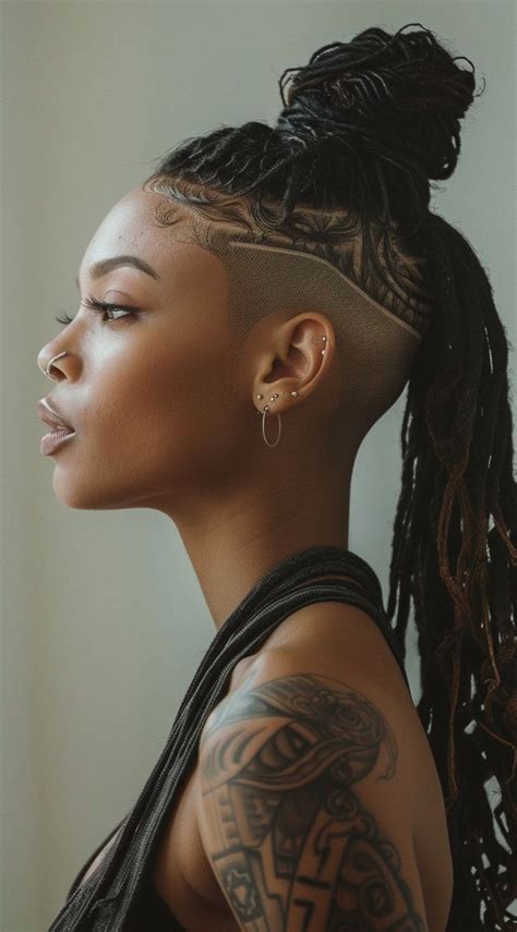 23 Locs With Undercut Women Hairstyles Bold And Beautiful Ideas
