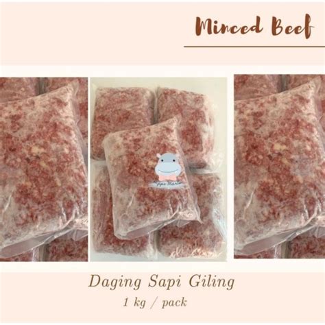 Jual Daging Sapi Giling Daging Giling Wagyu Beef Ausie Shopee Indonesia