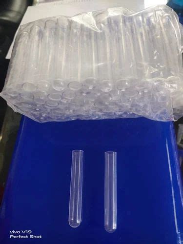 10ml Plastic Polystyrene Test Tube Round At ₹ 60 Piece In New Delhi Id 2851390020155