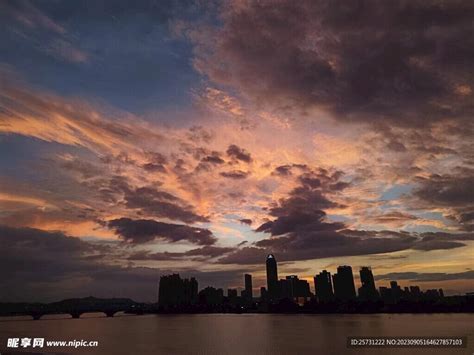黄昏摄影图 自然风景 自然景观 摄影图库 昵图网