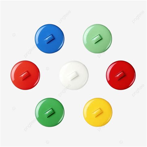 Vote Button Choice 3d Illustration 3d Rendering Election Png