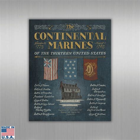 The Continental Marines Magnet The History List