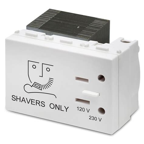 New 127230v Shaver Socket Outlet Master