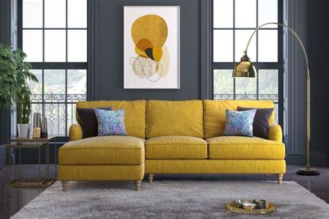 Beatrice Standard Back Chaise Sofa