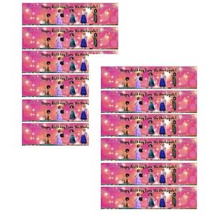 Printable Pink Encanto Water Bottle Wraps Encanto Birthday Digital