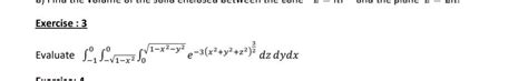 Solved In Spherical Coordinates What Will Be The Limits I