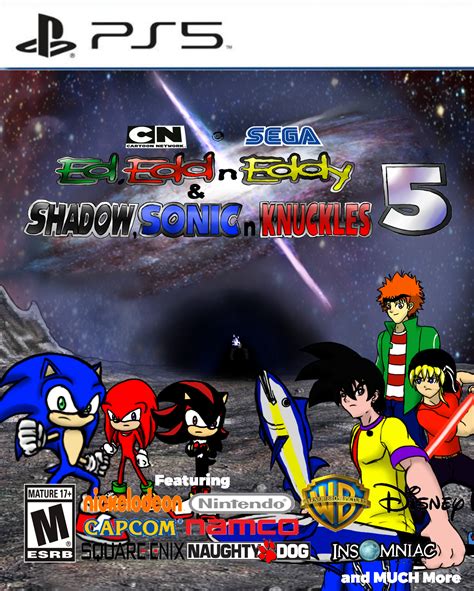Ededd N Eddy And Shadowsonic N Knuckles 5 Ps5 By Moderneddy01 On