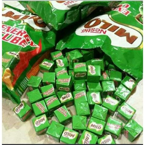 Jual Milo Cube Permen Coklat Milo Energy Milo Energy Cube Isi 100 Shopee Indonesia