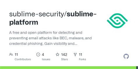 GitHub Sublime Security Sublime Platform Open Adaptable Email Security Platform