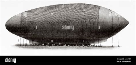 The Airship America Designed And Flown By Walter Wellman And Melvin