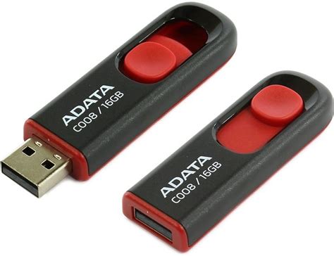 Usb Flash Disk Adata C008 8gb černý Medpluscz