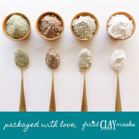Facial Clay Mask Assortment Pack Makes 20 Clay Face Masks