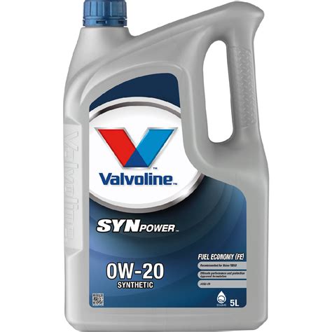 Valvoline SynPower FE C5 0W20 5L Täyssynteettinen moottoriöljy FE C5 ...