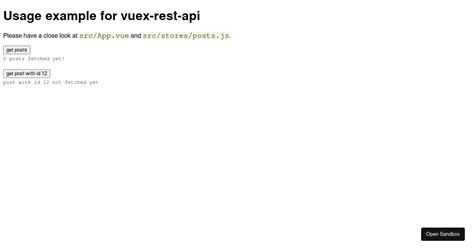 GitHub README Example Codesandbox