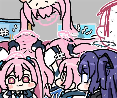 Jazz Jack Doodle Sensei Blue Archive Koyuki Blue Archive Sensei