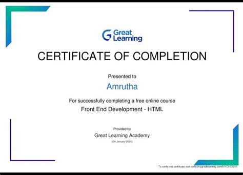 Amrutha Varshini On Linkedin Greatlearningacademy