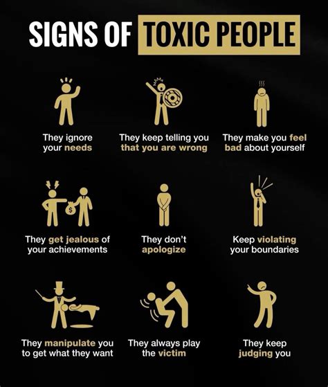 Signs Of Toxic People Signs Of Toxic People Life Quotes Positive