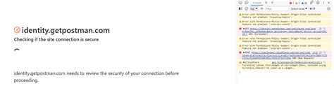 can t sign in to postman auth challenge returns 403 🙋 help