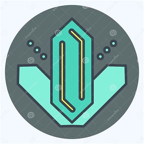 Icon Methamphetamine Related To Addiction Dictionary Symbol Color