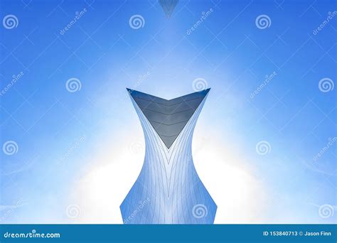 An Angular Shape Made With Metallic Building Stock Illustration An Angular Shape Made With Metallic Building Stock Illustration