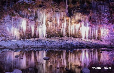 เที่ยวญี่ปุ่น หน้าหนาว The Icicles Of Misotsuchi ธารน้ำแข็งมหัศจรรย์แห่ง ไซตามะ