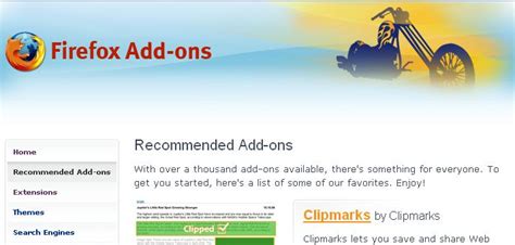 firefox recommended add ons extensions updated
