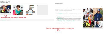Page Navigation Does Not Follow Article Order Joomlart