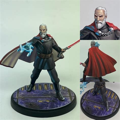 Count Dooku Complete Just A Week In And Out On This Guy Some Slop On
