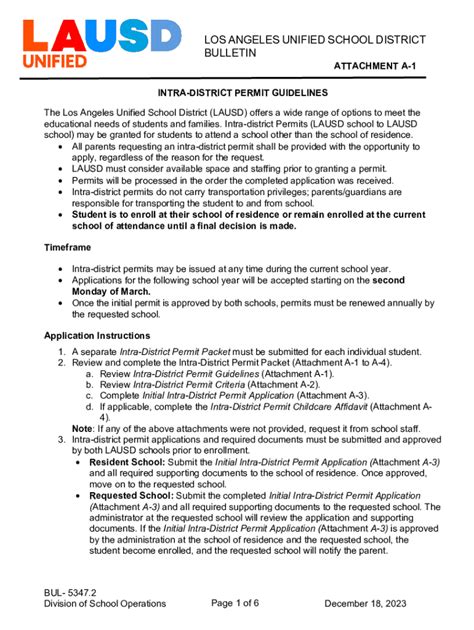The Los Angeles Unified School District Lausd Offers A Wide Range Of