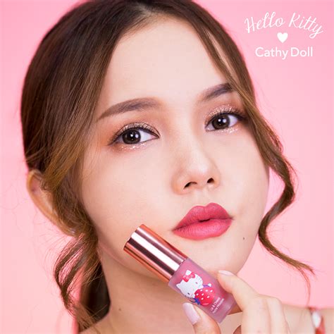 Lip And Cheek Matte Mousse 4 Gm Cathy Doll Hello Kitty 01 Punch Daraz